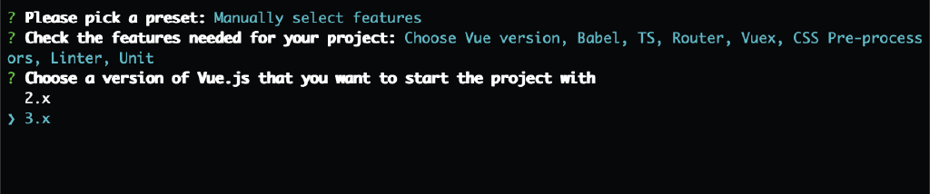 vue3/vue-cli@4.5 + ts + andt 创建项目