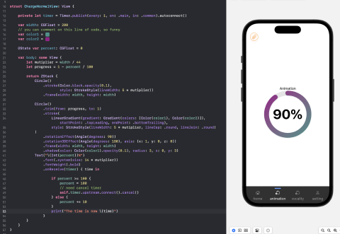 SwiftUI Circlar Progress Bar
