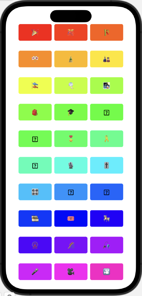SwiftUI Layout - LazyVGrid & LazyHGrid