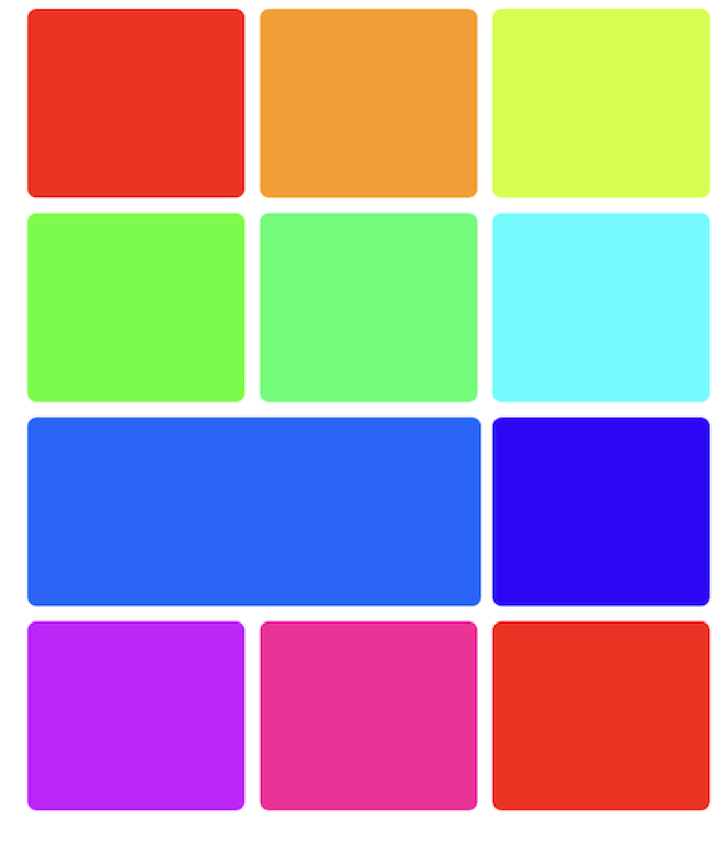 SwiftUI Layout - LazyVGrid & LazyHGrid
